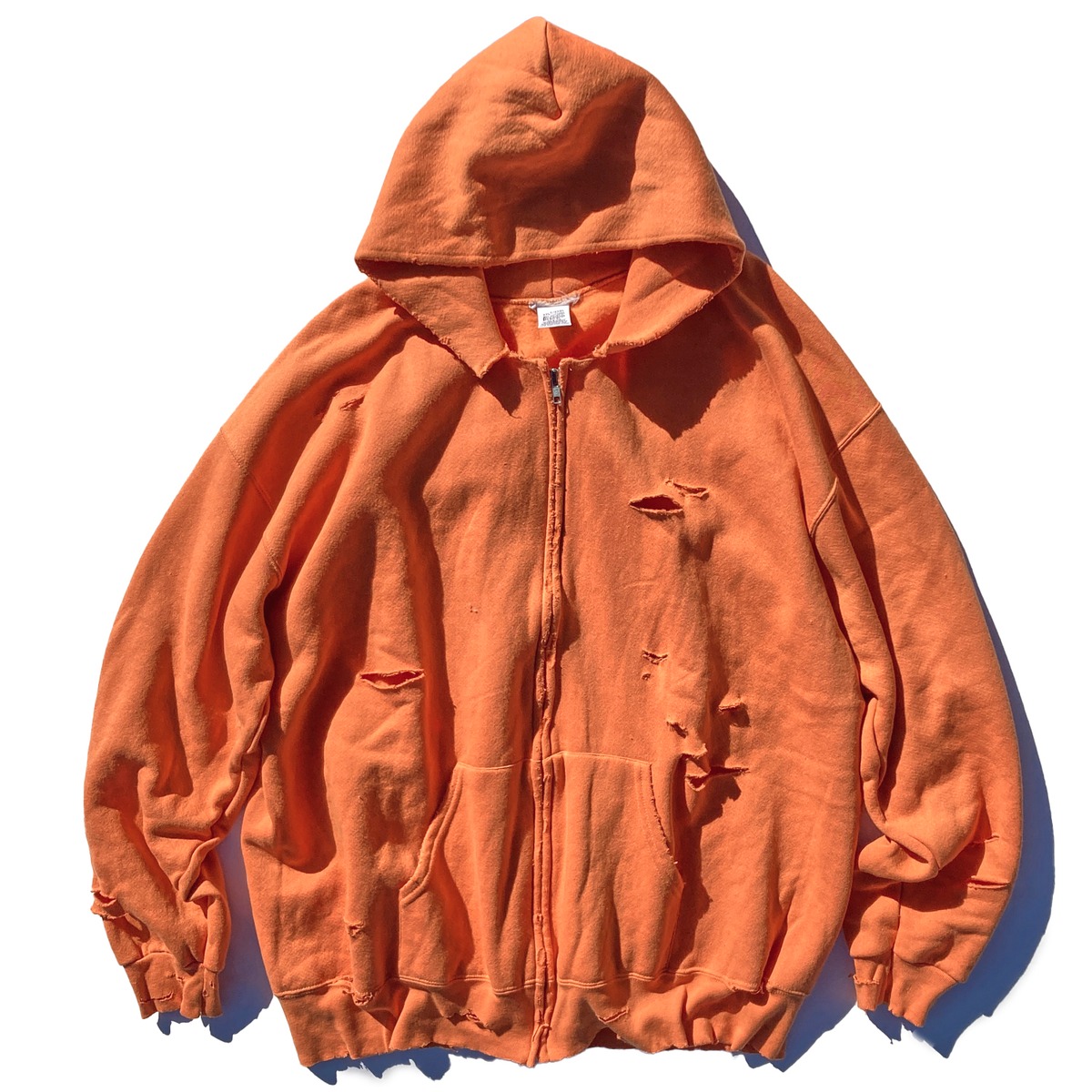 VINTAGE DAMAGE ZIP FOODIE | IPEPOARA