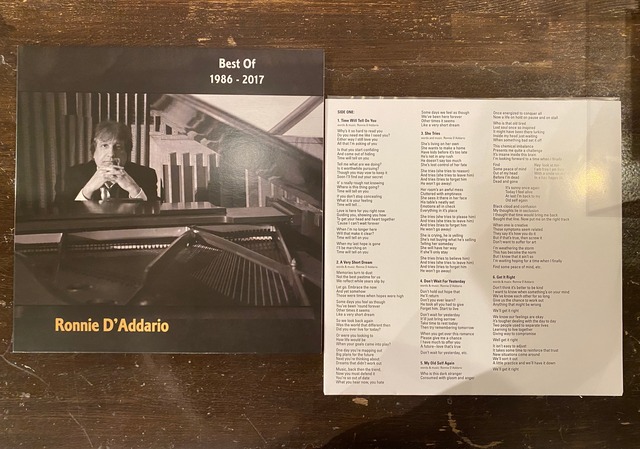 【LP】RONNIE D'ADDARIO/Best Of 1986-2017 | SORC 中古アナログレコード専門店