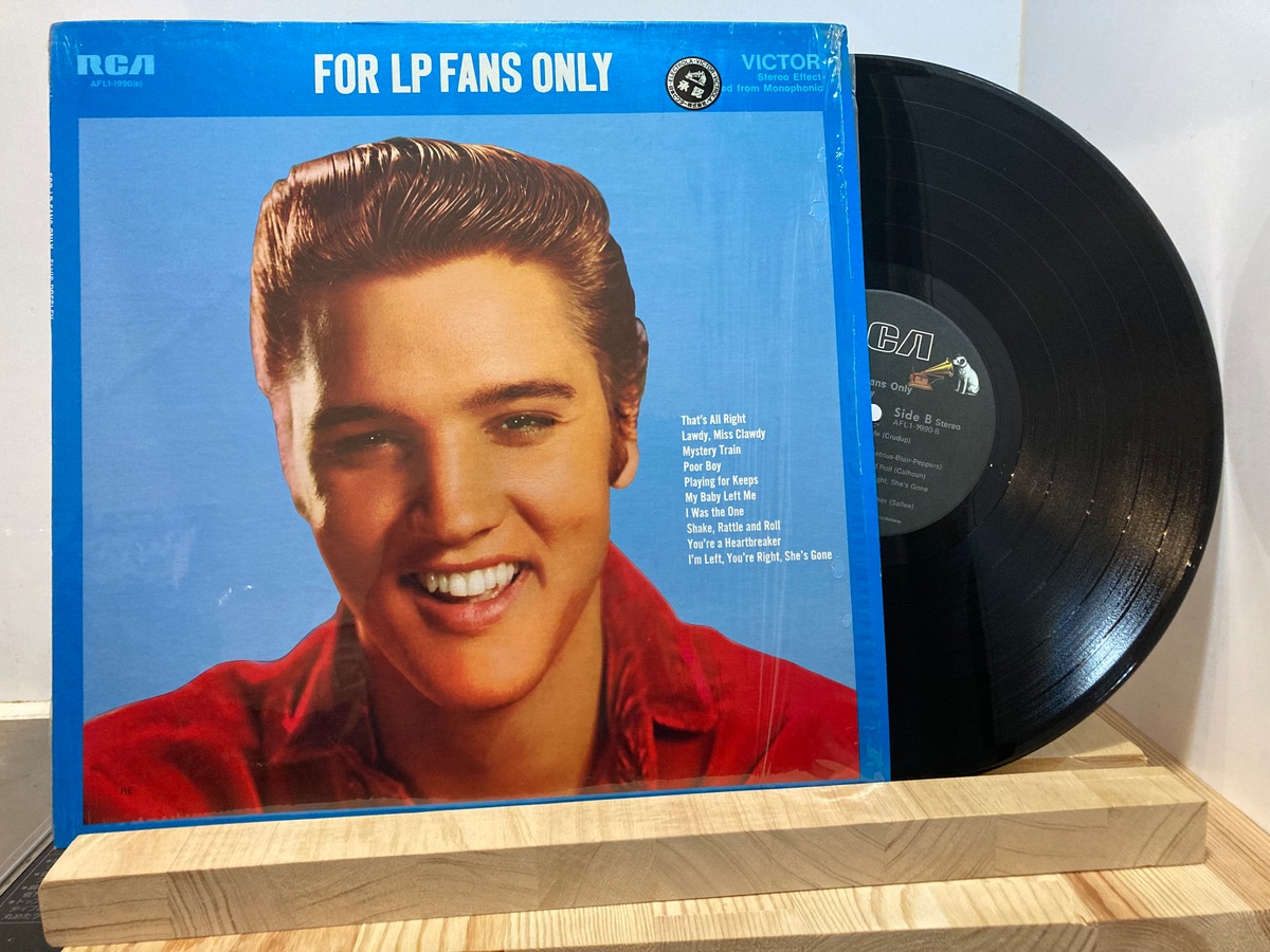 ELVIS PRESLEY / For LP fans only | sixteen records (シックスティーンレコード)