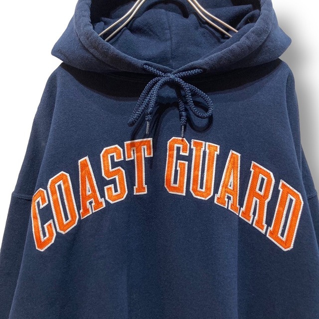 “COAST GUARD” Lettering Hoodie | RENGA CLOTHING STORE