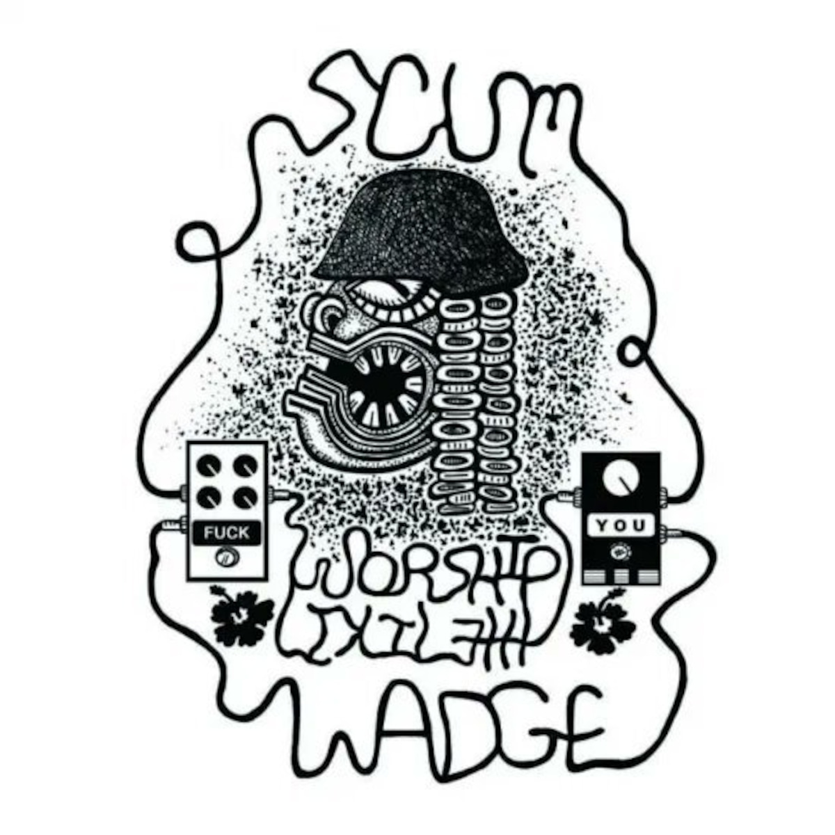 【ディストロ】WADGE and scum「Worship the Tiki!」(8cm短冊CD) | HELLO FROM THE ...