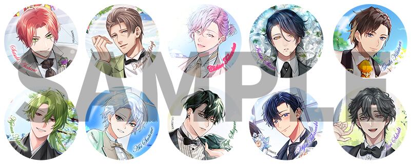 PLUS MATE バッジコレクション Vol.3 | PLUSMATE × ニジカレ OFFICIAL STORE