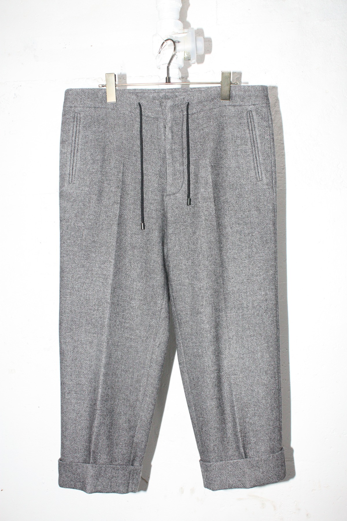 2013s "Maison Martin Margiela" Cropped easy slacks. | Just because