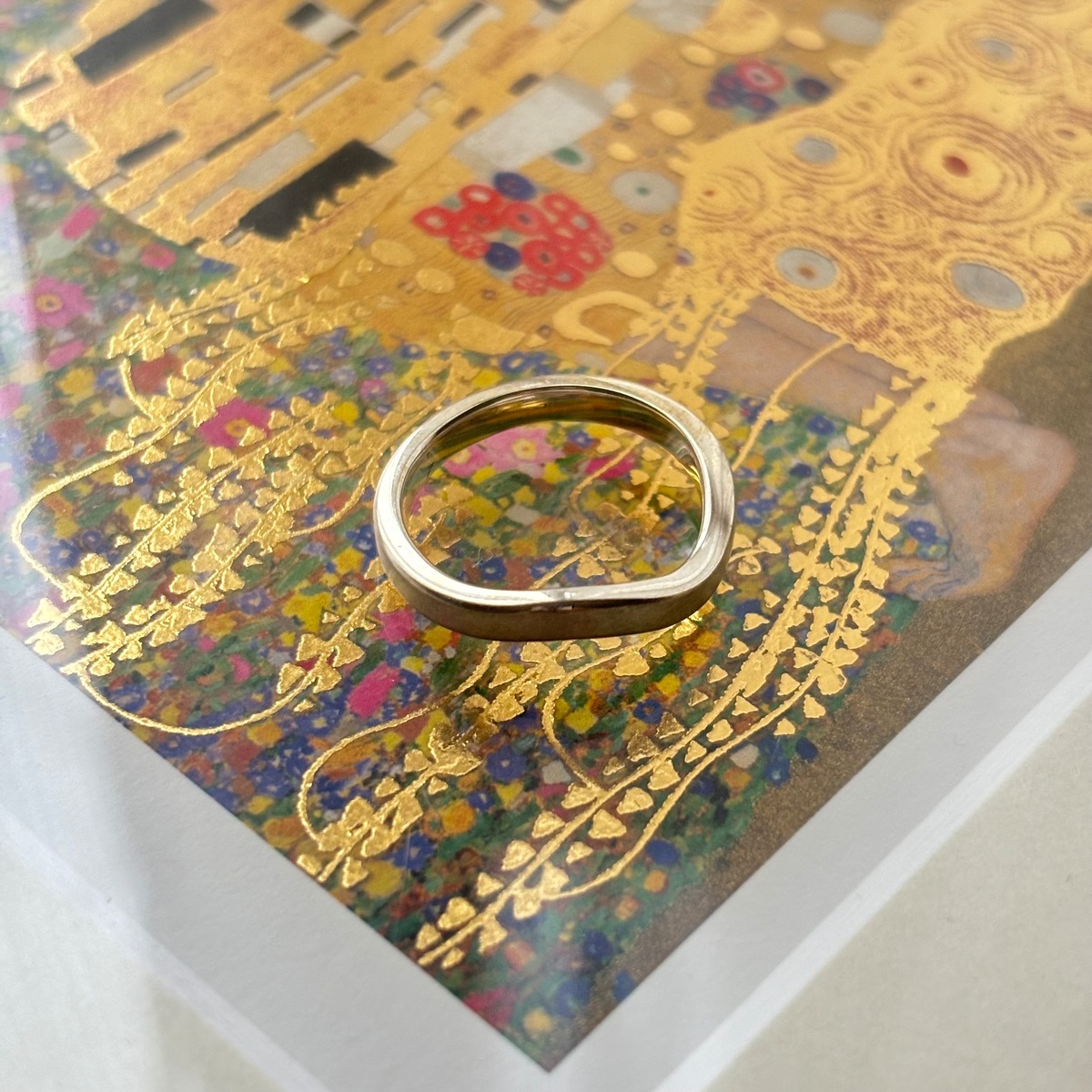 NAMI ring 角 艶消し | AYAKA jewelry