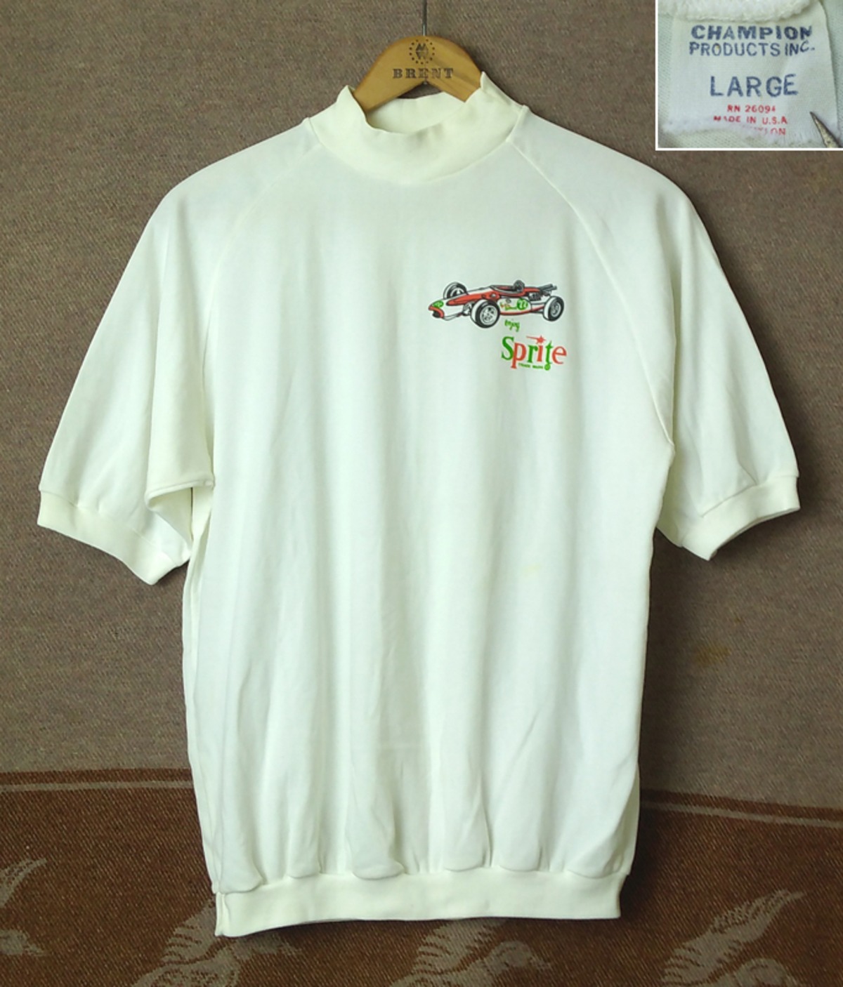 60s CHAMPION Sprite Racing Print T-Shirt チャンピオン Tシャツ | Wonder Wear ...