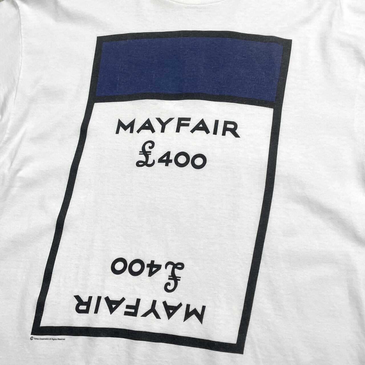 90年代 USA製 MAYFAIR アドバタイジングプリントTシャツ タバコ メンズXL 古着 90s シングルステッチ ヴィンテージ ...