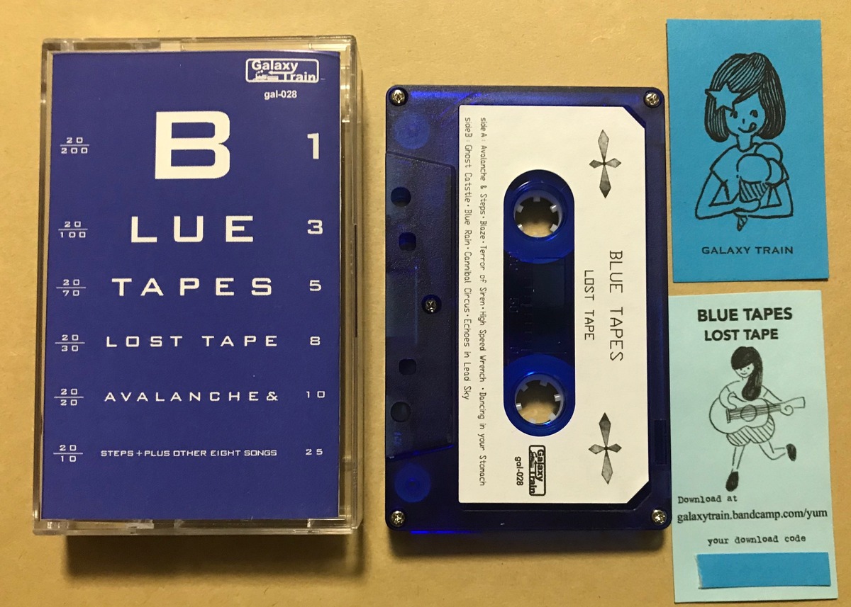 gal-028 Blue Tapes "lost tape" カセットテープ | galaxytrain