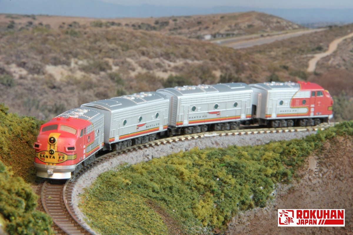 ST012-1 Z SHORTY EMD F7 ATSF | ロクハン BASE.SHOP ｜【公式】鉄道模型通販 Zゲージ Zショーティー