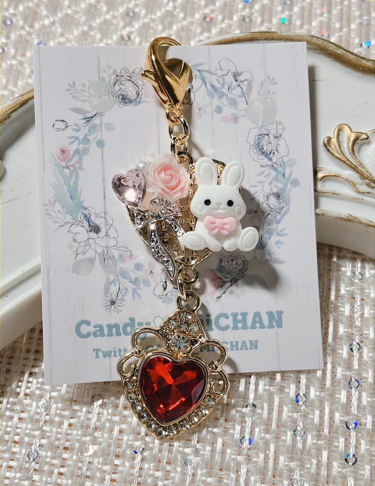 うさちゃんチャームᙏ̤̫ | ♡CANDY＊MiiCHAN♡