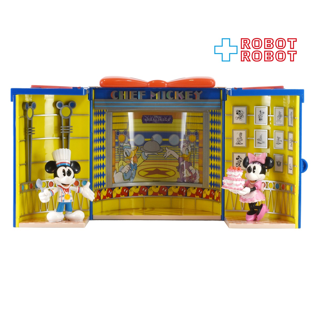 TDL ディズニー アンバサダーホテル ハッピーウィッシュデープラン シェフ・ミッキー フォトスタンド 箱付き | ROBOTROBOT