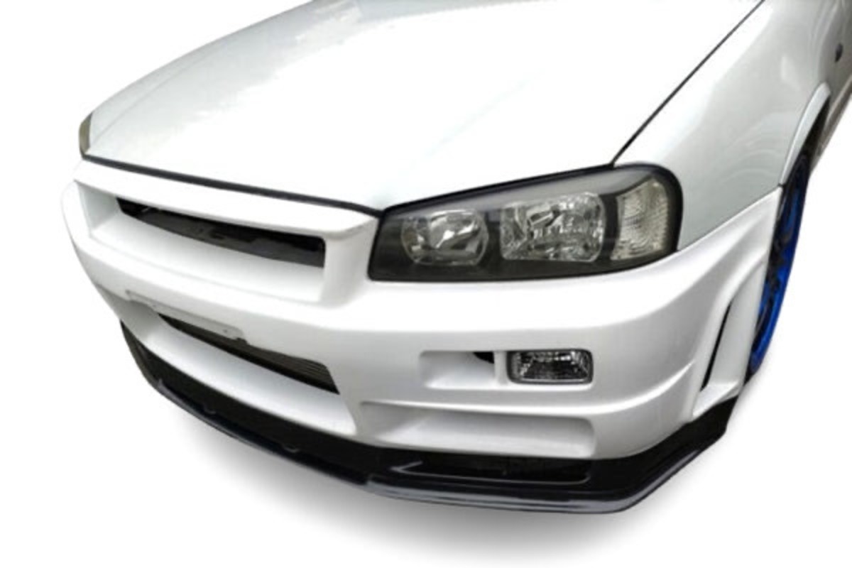 Meiku MRer34 Front Under Lip - Skyline 2/4Door | メイク