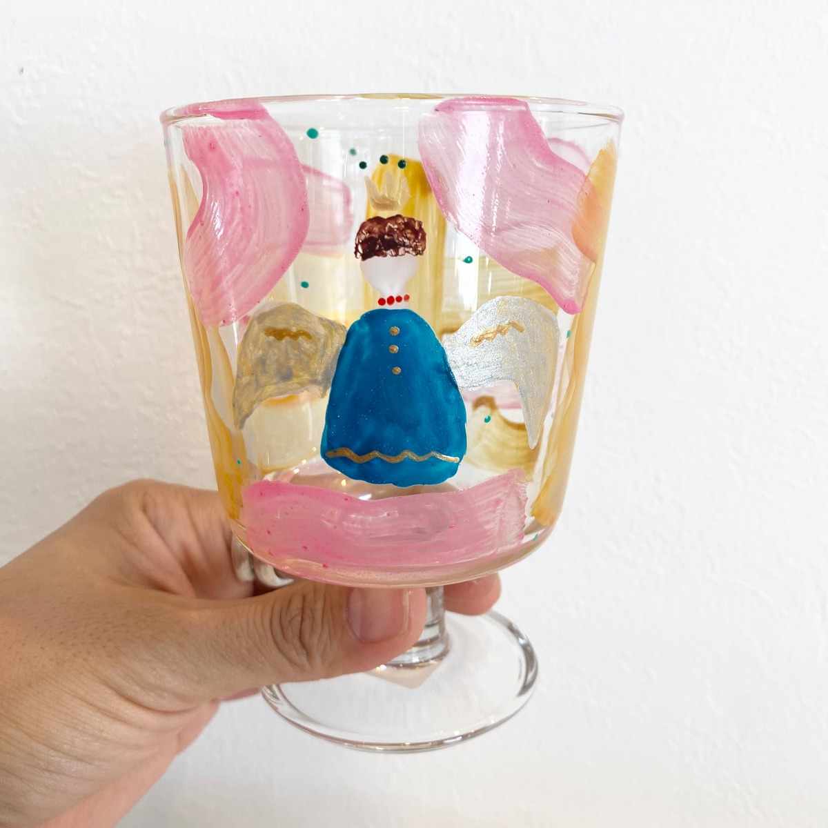 【TOKITUGI】ゴブレットグラス 〈天使〉 | coromani