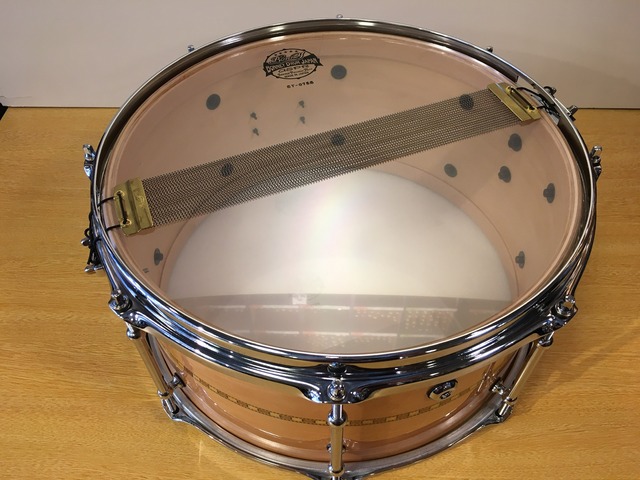 BONNEY DRUM JAPAN "JAM" SNARE 14 × 7 艶ありナチュラル | DRUM SHOP ACT