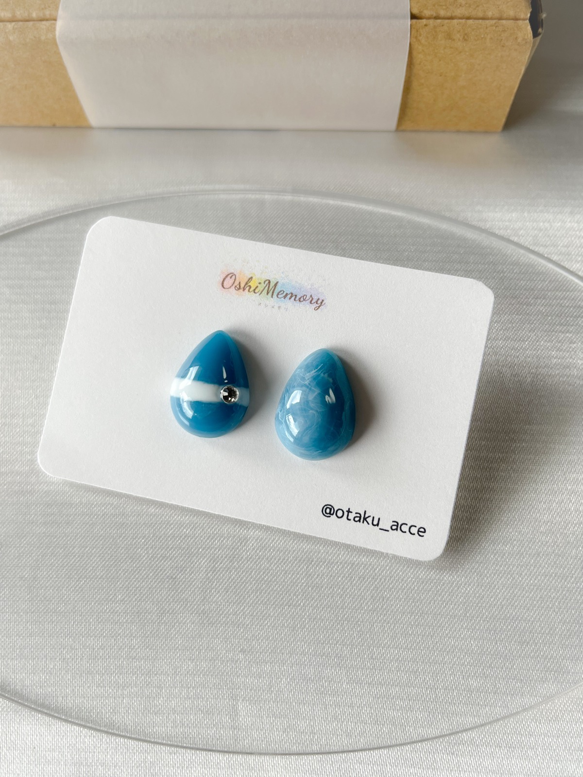 Azure Drop(ピアス＆イヤリング) | OshiMemory | オシメモリ
