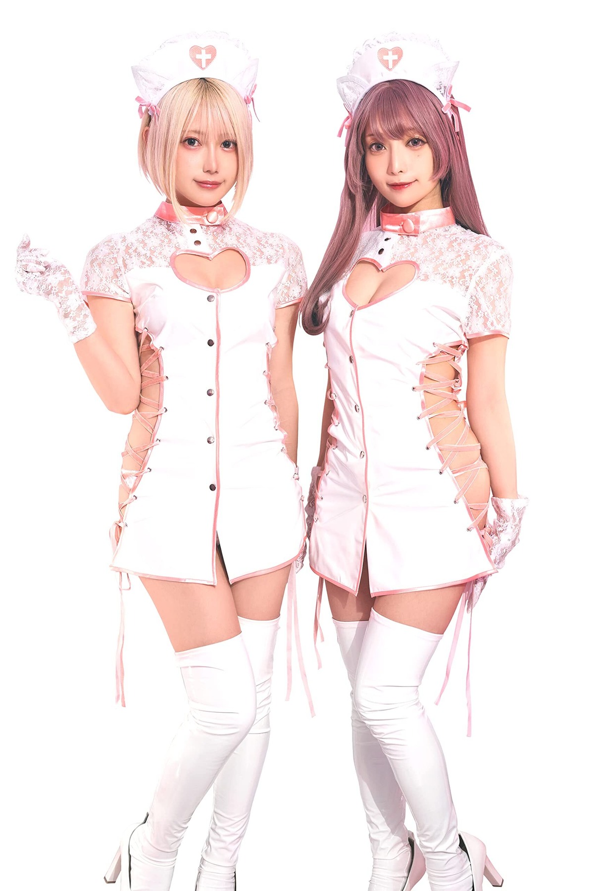 クリアストーン(Clearstone) SugarWhip コスプレ ハロウィン エナメルキャットナース レディース ホワイト | BASE SHOP