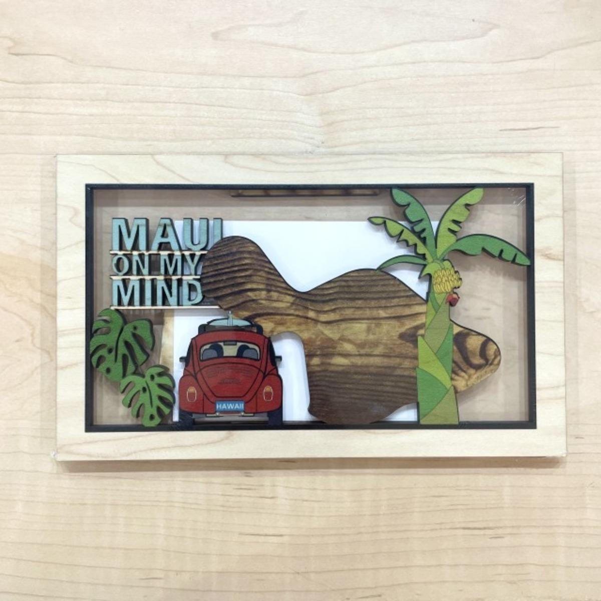 【Coco Nene】 【Maui On My Mind Cutout Wall Art】 ウォールアート 壁掛け 置物 ヤシの木 モンステラ ...