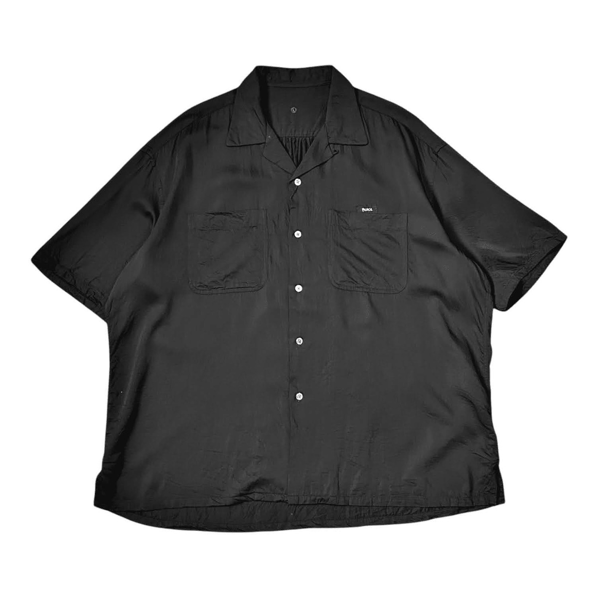PORTER CLASSIC (ポータークラシック) KATSU SHIRT 25SS BLACK PC-016-3367 | o-mureys & mado