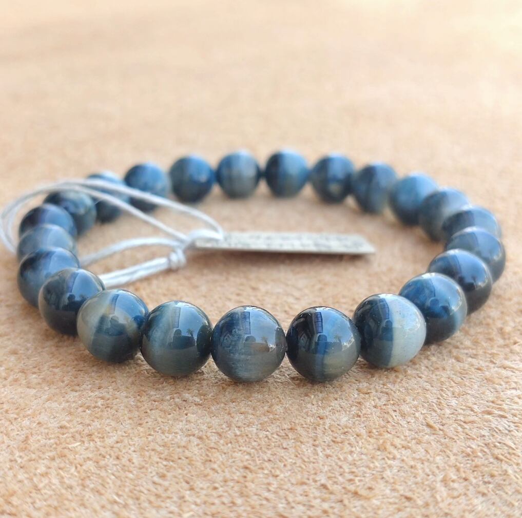 #0469 ブレスレット ホークスアイシリカ 8mm | Pay ID