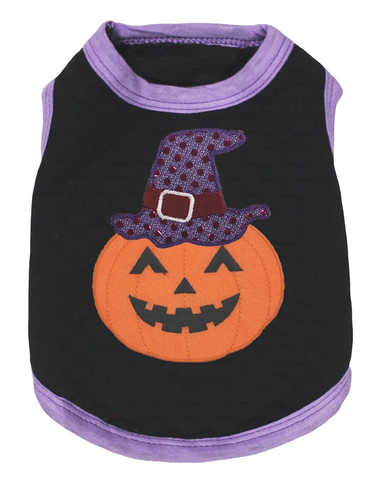 Petitebella Pumpkin Witch Puppy Dog Shirt（黒/紫の裾、xxx-large） 並行輸入品 | Pay ID