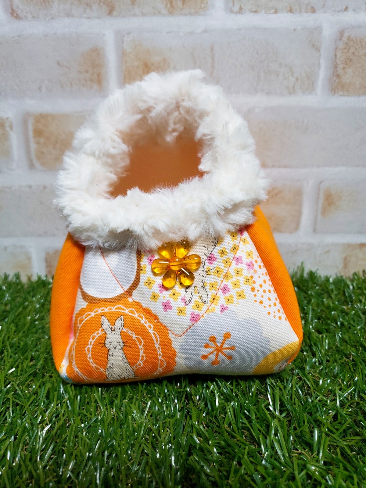 フクロモモンガポーチ | hanavey ハリドーム屋