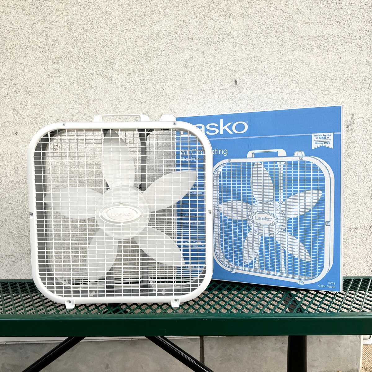 【LASKO】 BOX FAN | Transit. JAMESYAMA-TERRACE