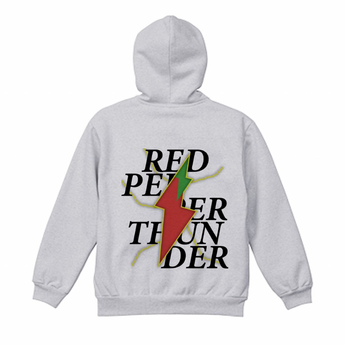 RED PEPPER THUNDER ヘビーウェイトパーカー（グレー） | STAND10
