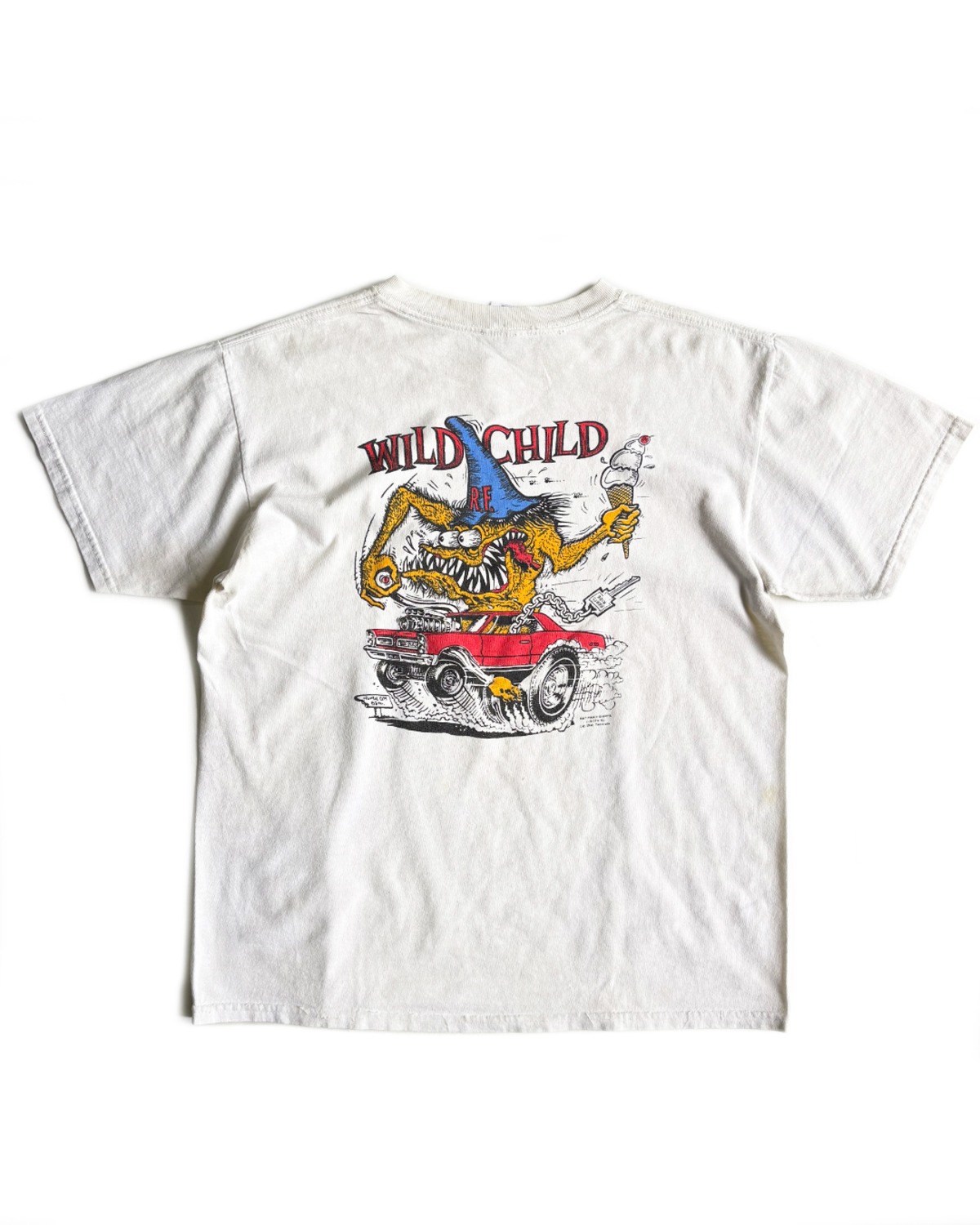 [USED] 90's " ED ROTH エド ロス/ RAT FINK/ WILD CHILD " Tシャツ | QLOZET KWIN ...