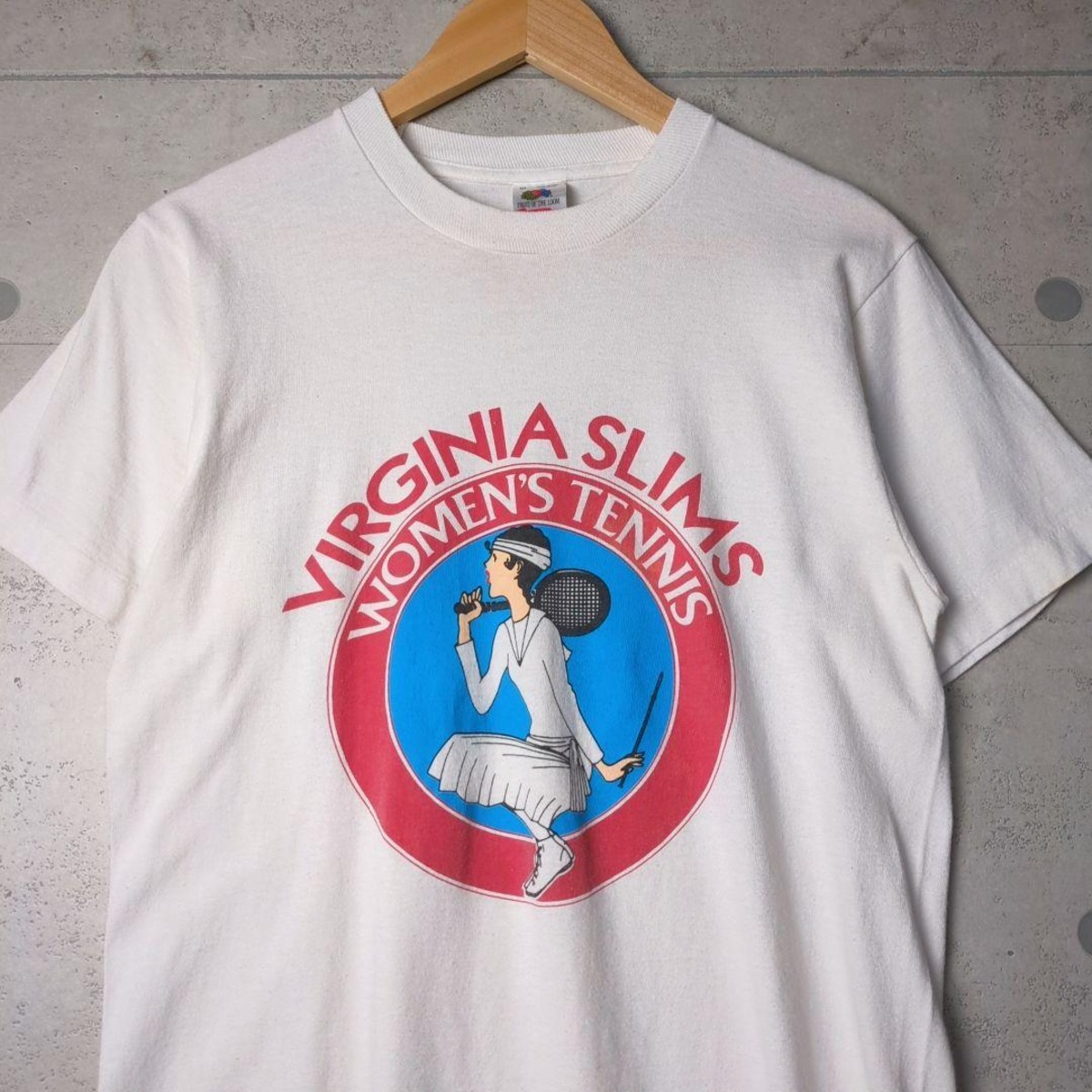 90s VIRGINIA SLIMS T SHIRT ヴァージニアスリム テニス ヴィンテージTシャツ | IN DA HOOD