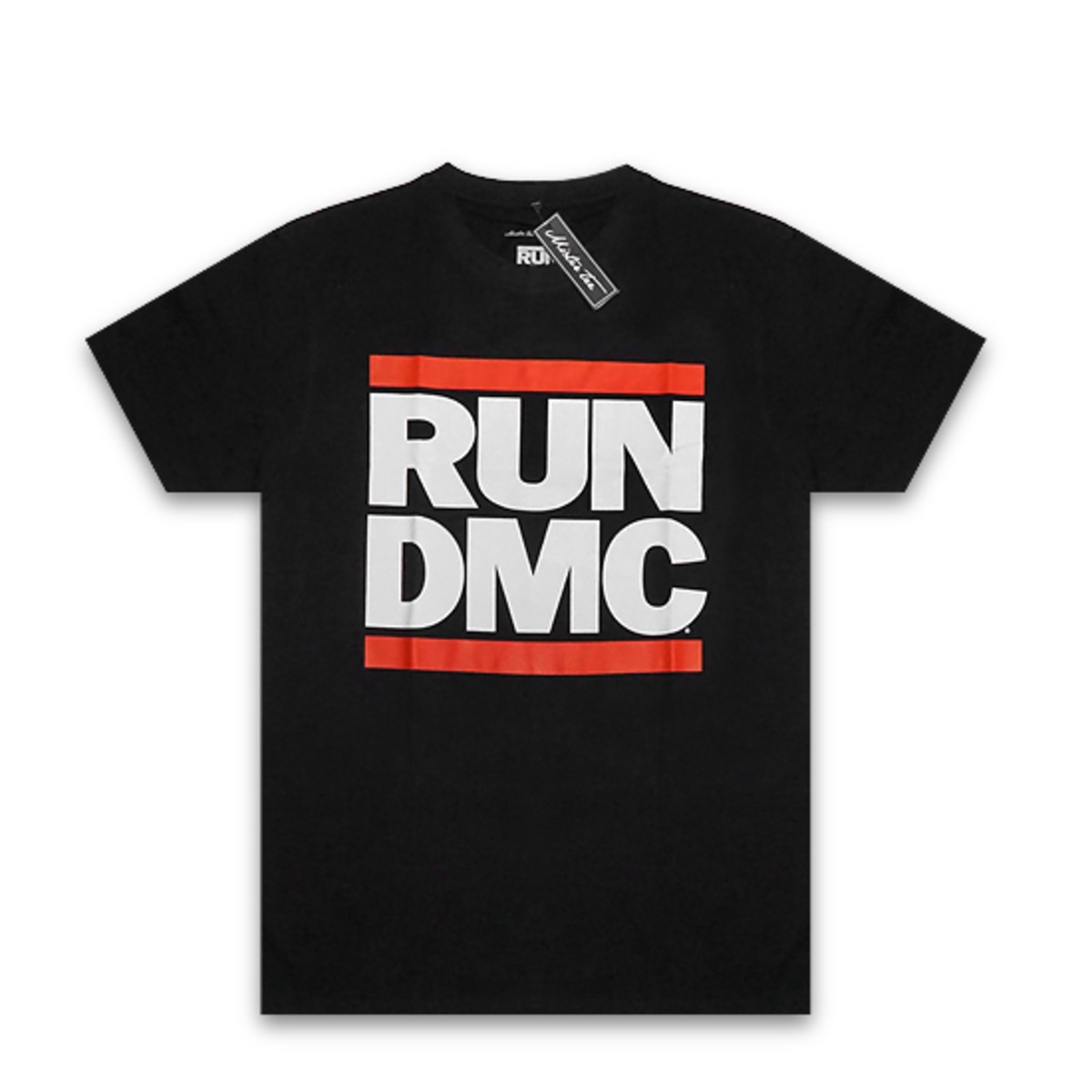 MISTER TEE Tシャツ -RUN DMC LOGO TEE / BLACK- | Mister-T