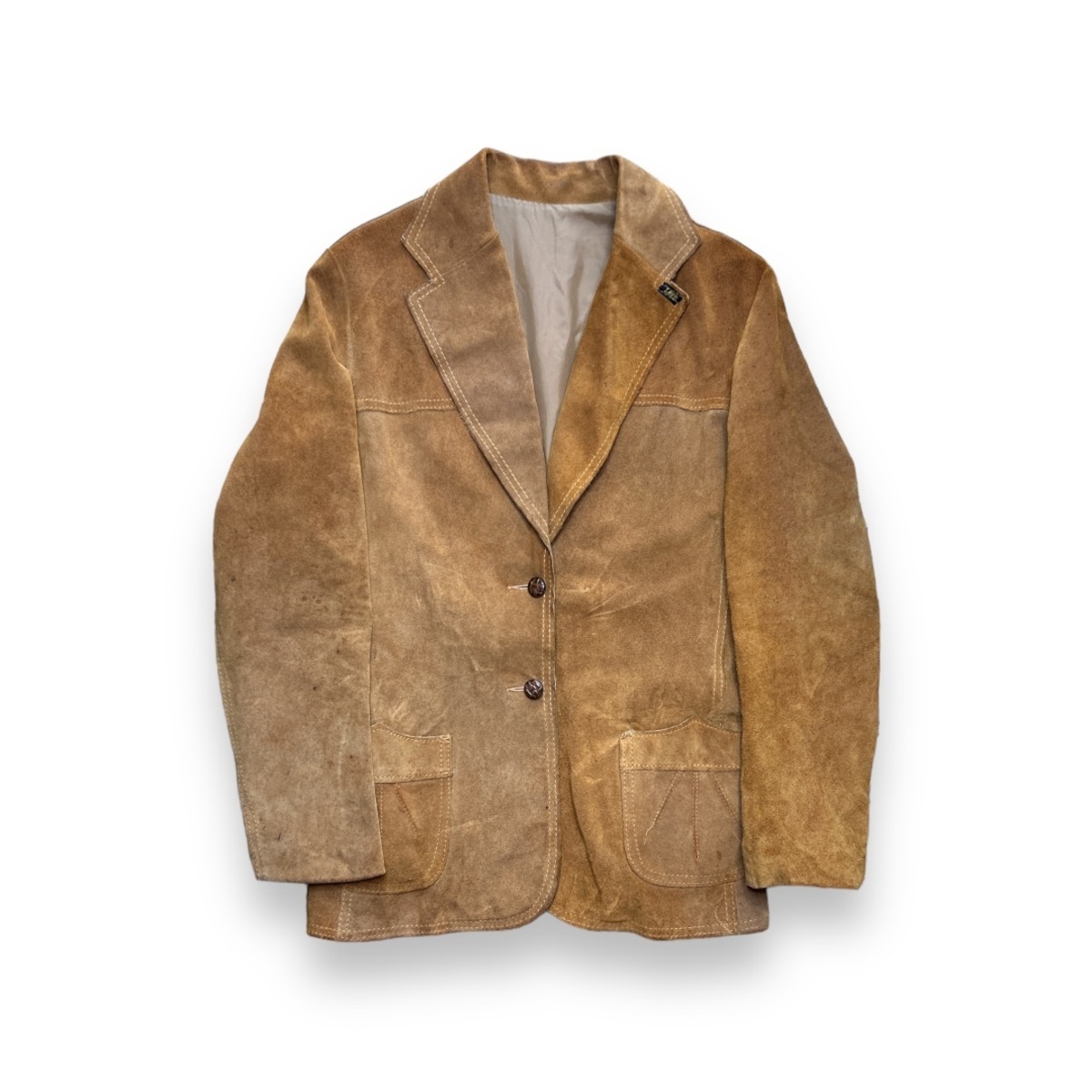 70s LEE suède jacket | TIP OF TONGUE
