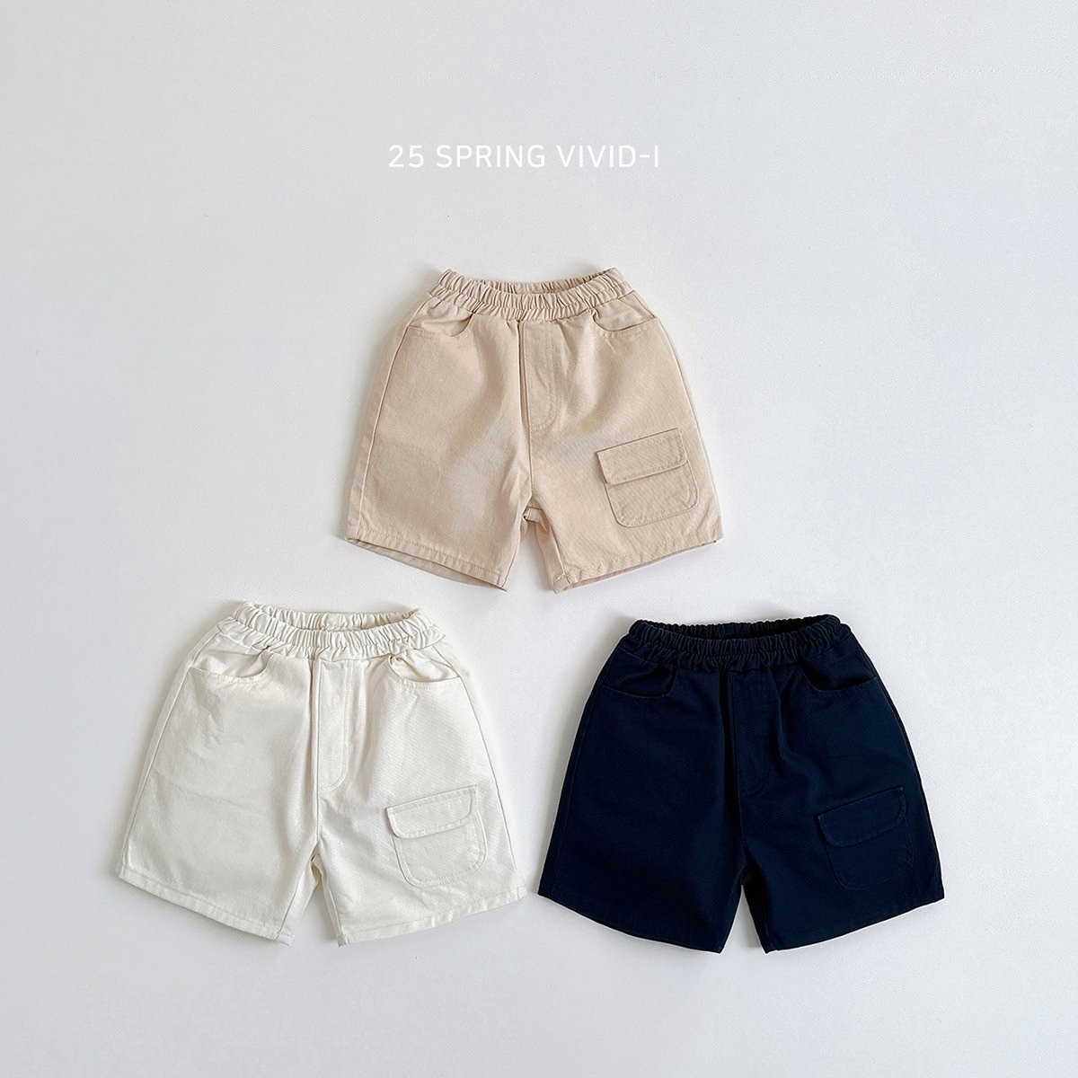 vivid.i cotton pocket short pants | chama.