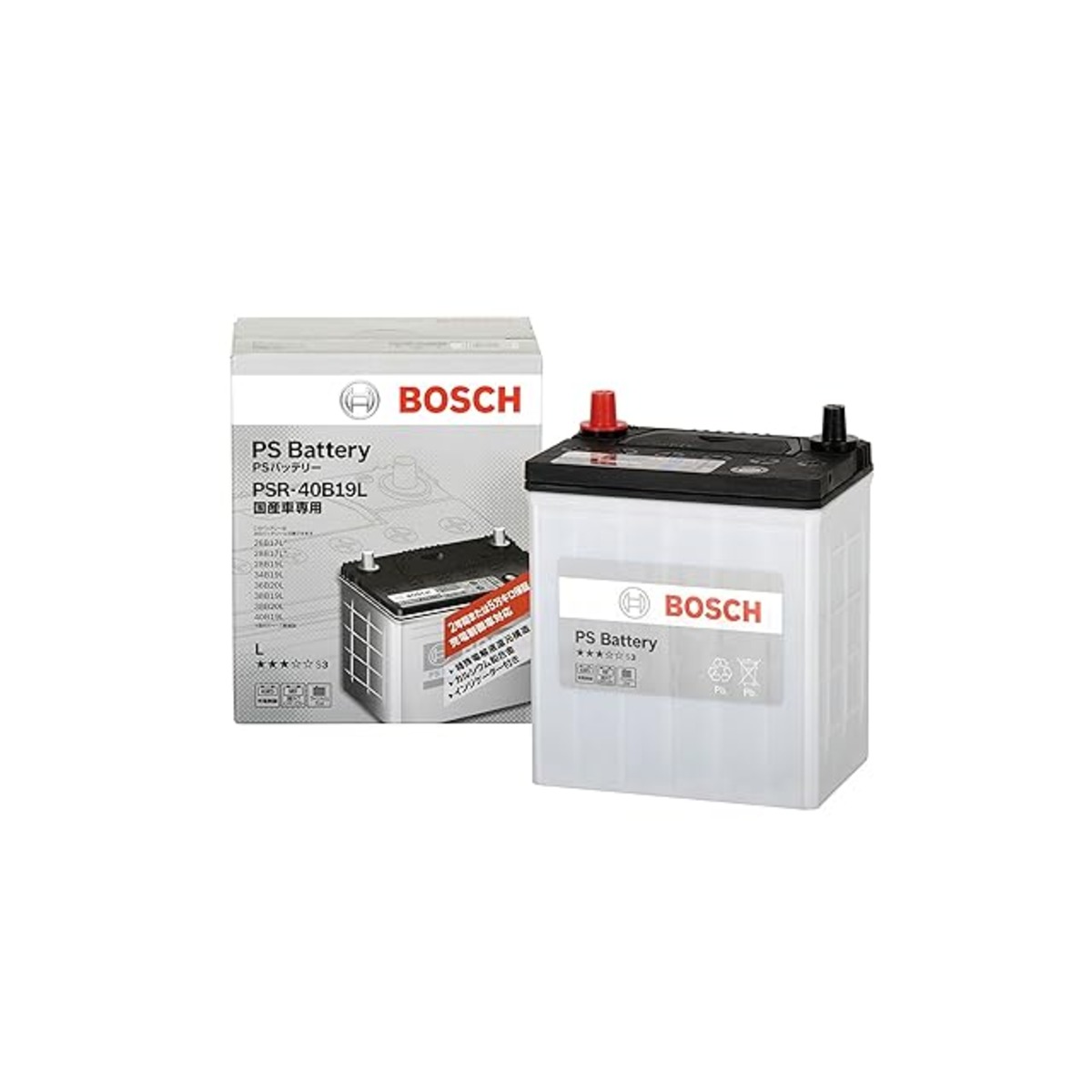 BOSCH (ボッシュ)PSバッテリー 国産車 充電制御車バッテリー PSR-40B19L | primer