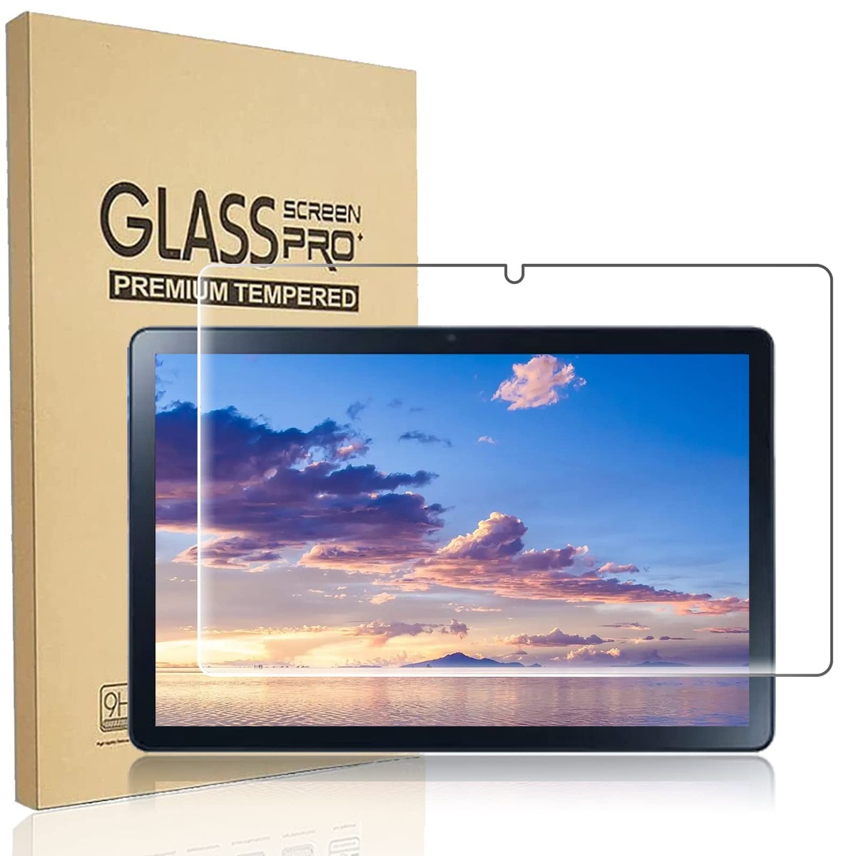 RuiMi for NEC LAVIE Tab T10 (T1055/EASTAB10/F02) 2022年 10.1インチ ガラスフィルム ...
