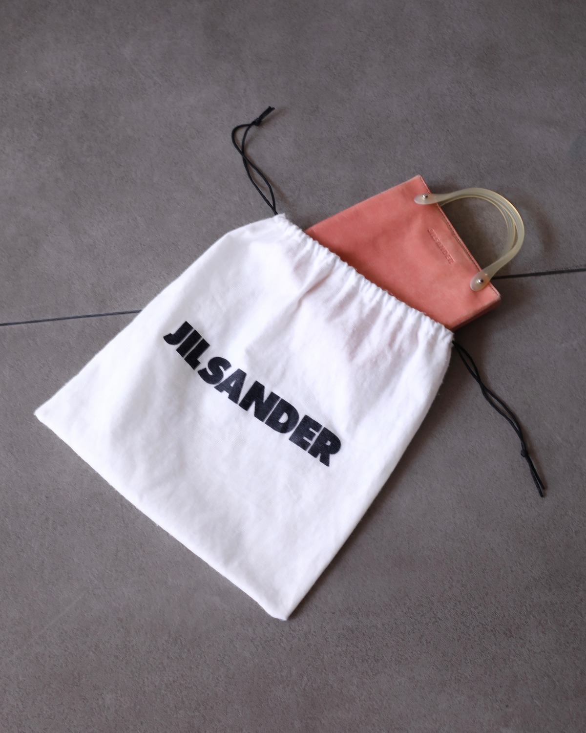 JIL SANDER "bunkobon ×3" leather mini bag | oo vintage