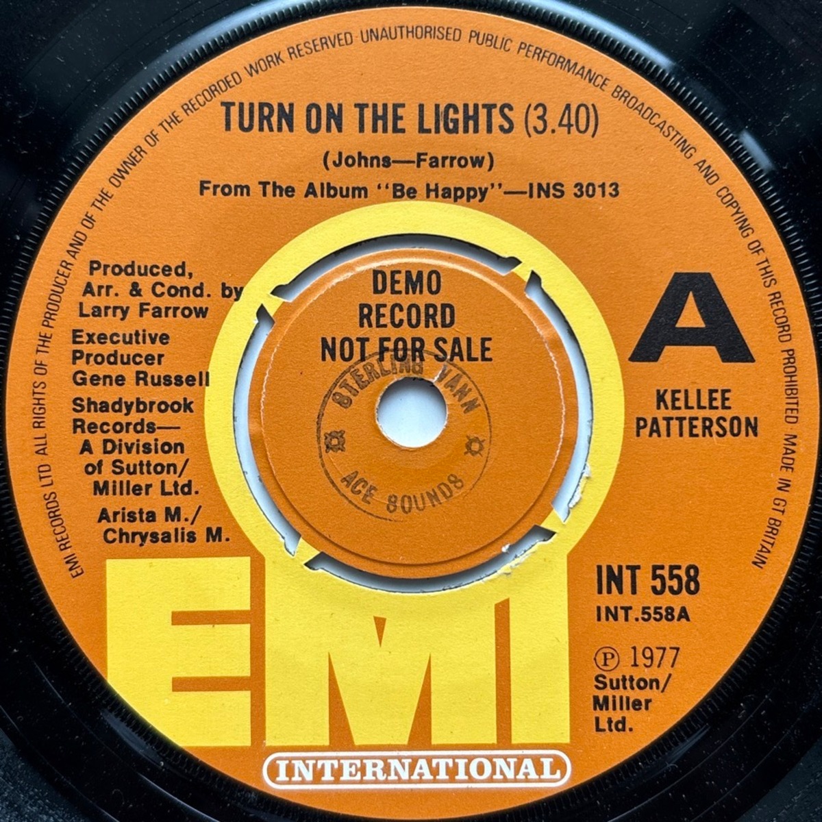 Kellee Patterson / Turn On The Lights | So Tough Records