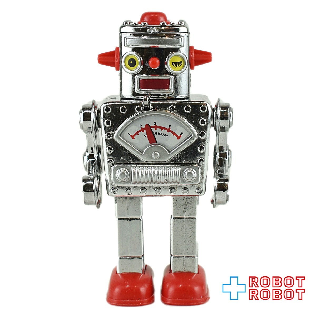 あっぷる むかし懐かしロボット ウィンキーロボット メッキ ver | ROBOTROBOT