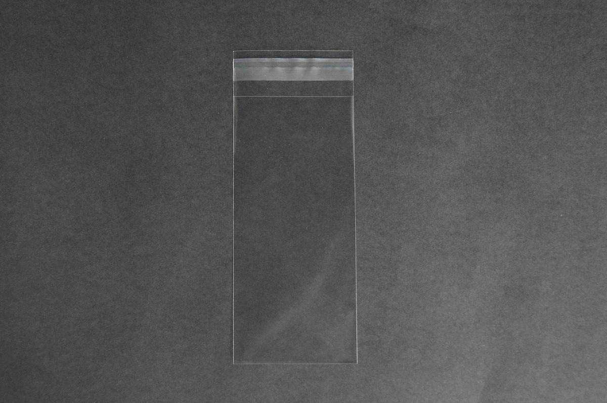 雑貨小分け包装・部品、資料整理(OPP袋 OPP袋 雑貨袋 テープ付き)横80×縦180+フタ30mm 30μ(0.03mm)【1,000枚 ...