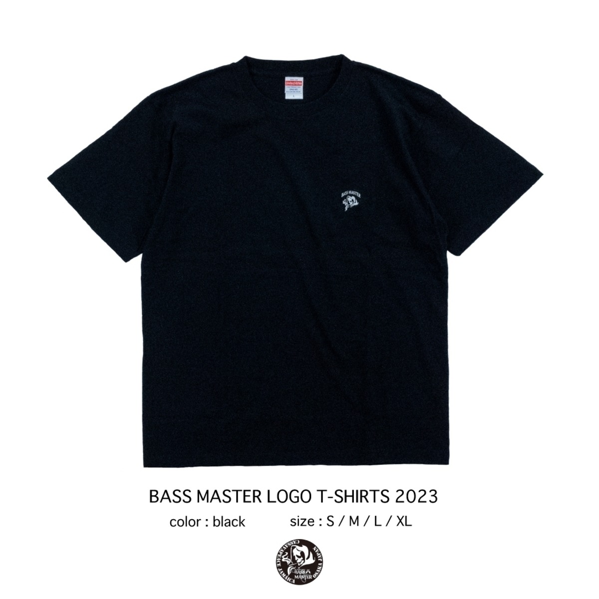 BASSMASTER LOGO T SHIRTS 2023 BLACK | bassmaster