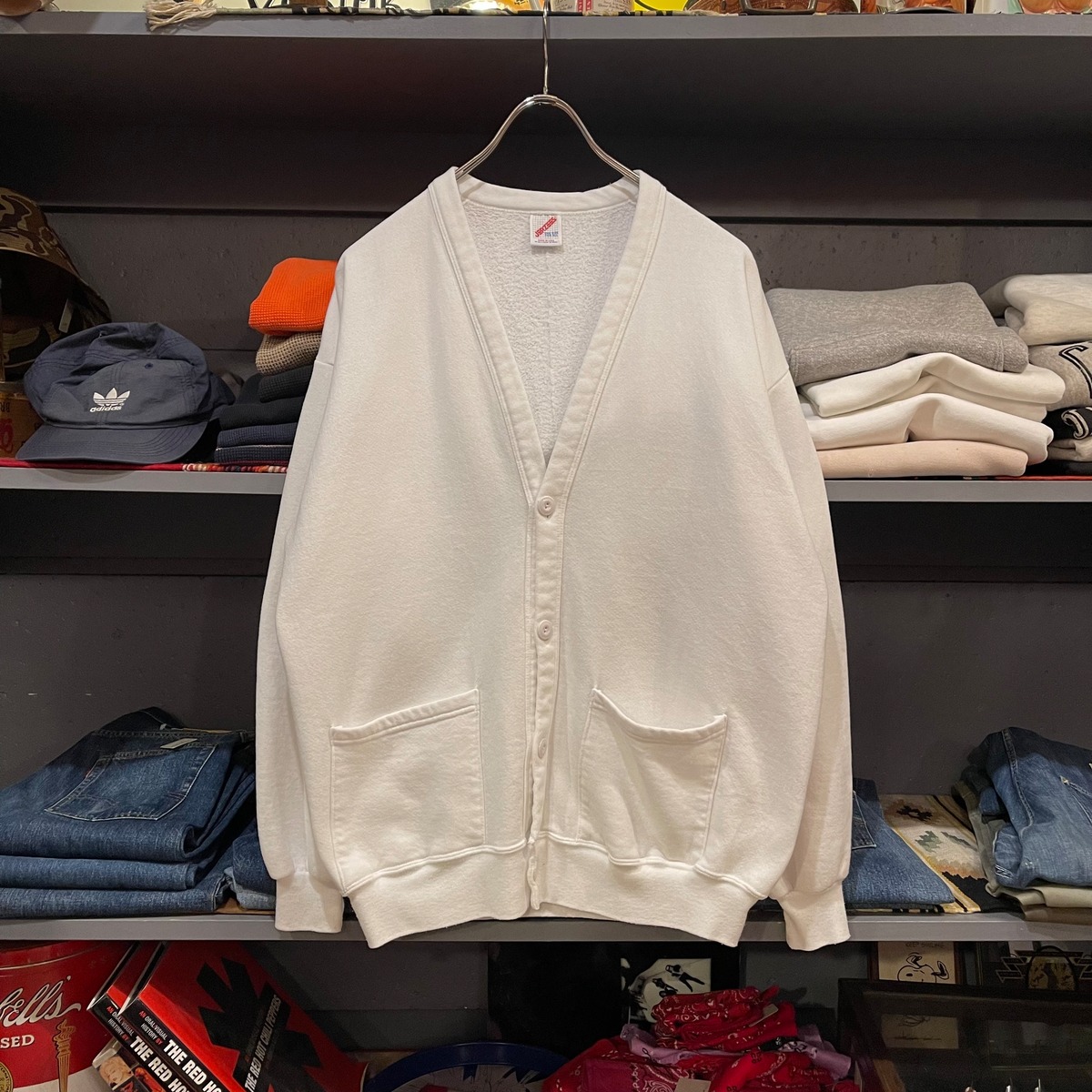 90s JERZEES Sweat Cardigan USA製 | VOSTOK