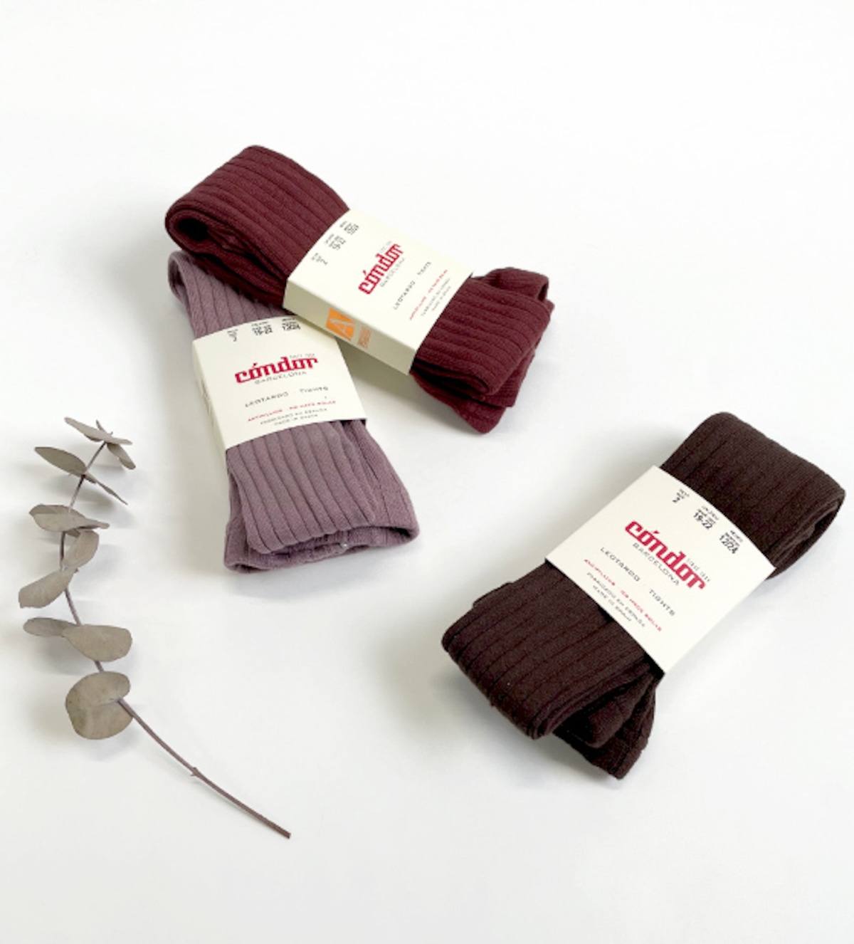 Rib tights / size2 | Coquette