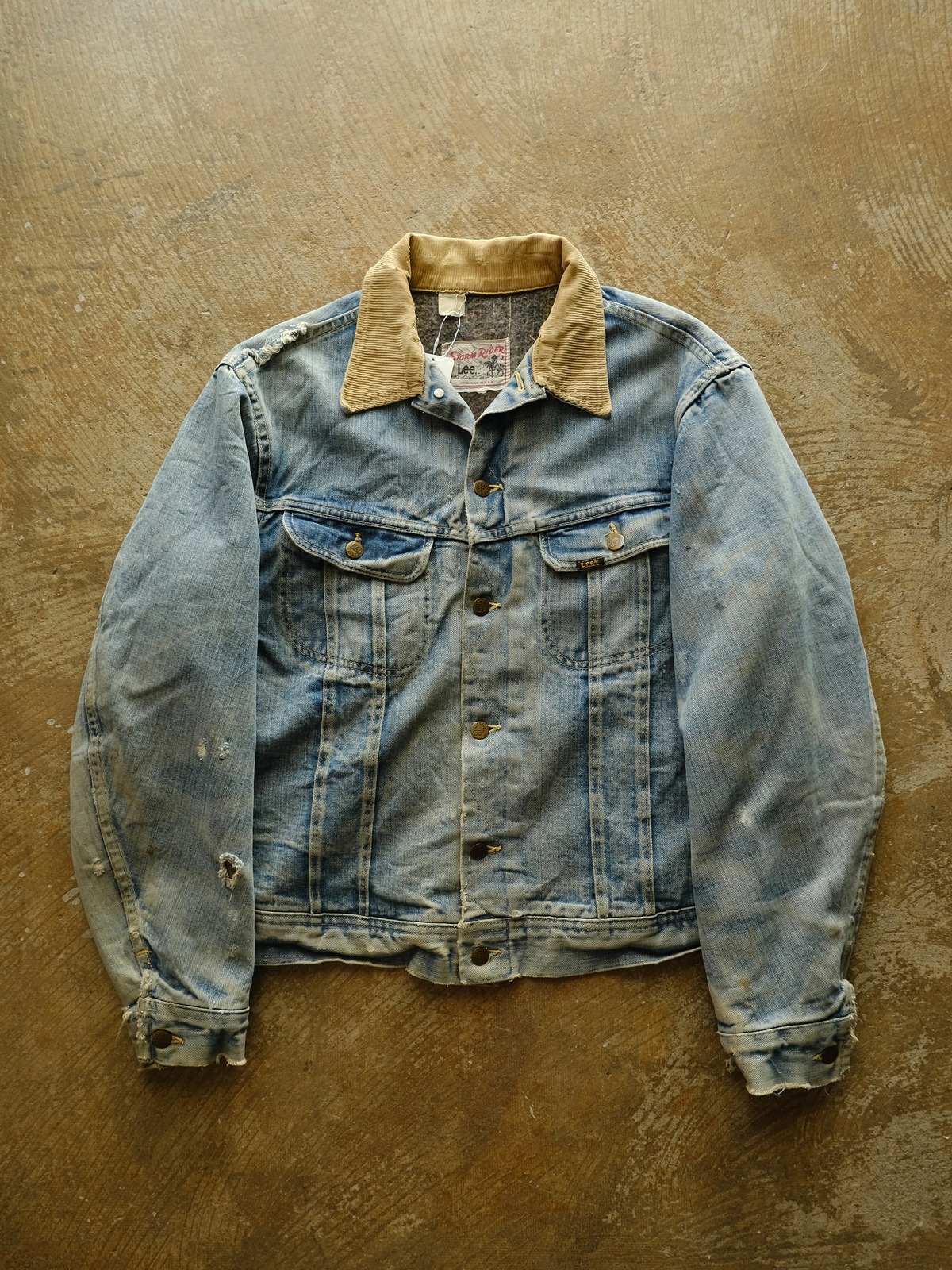 Used Lee STORM RIDER Denim Jacket | THE OUR