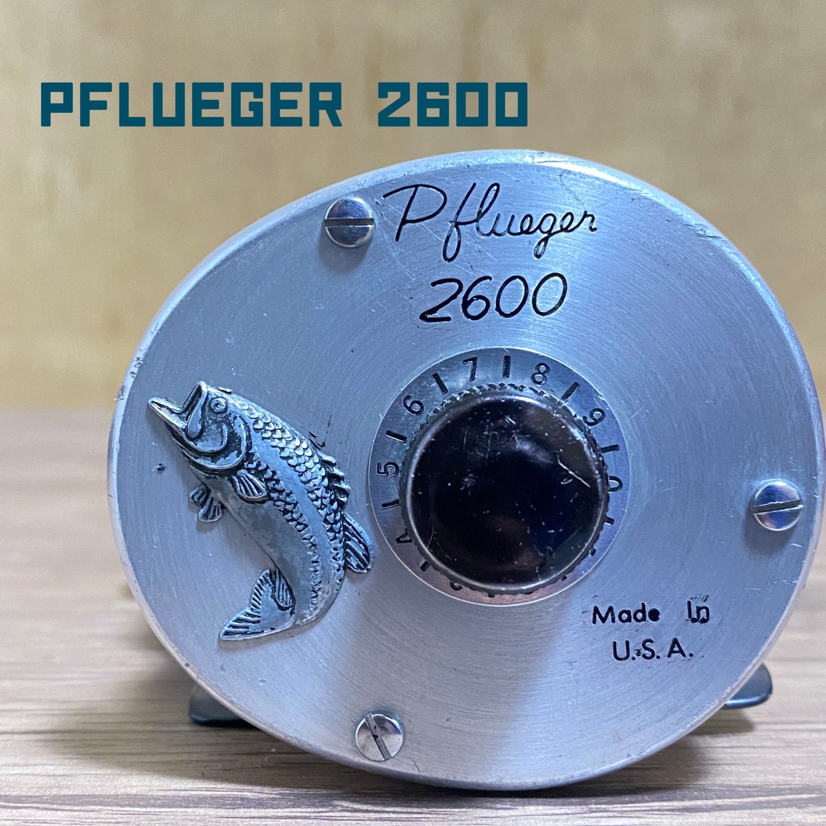 70s Vintage Pflueger "2600 Model DB" [1324] | Tackleshop GTA