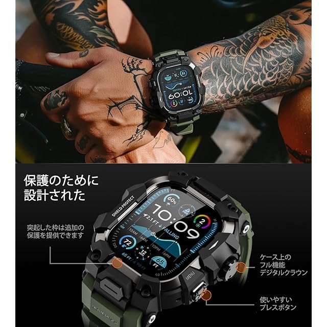 コンパチブル Apple Watch Ultra 3/Ultra 2/Ultra バンド アップル