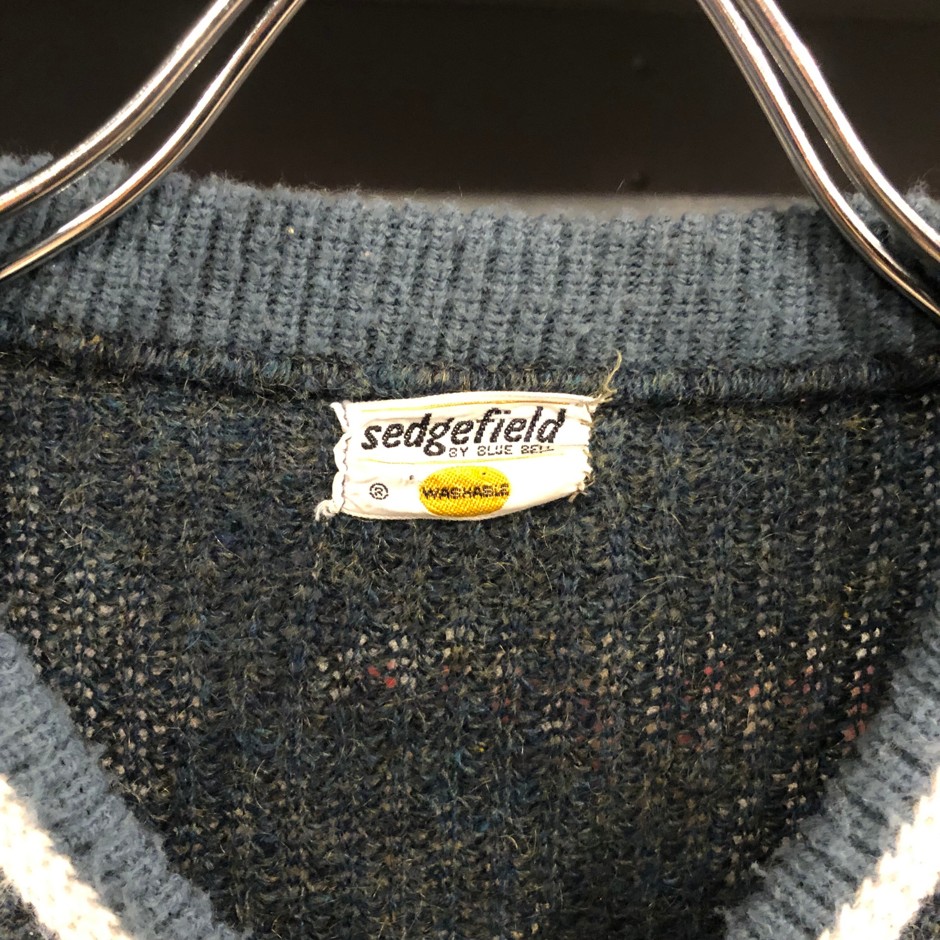 60s sedgefield Wool Knit Zip Cardigan | VOSTOK