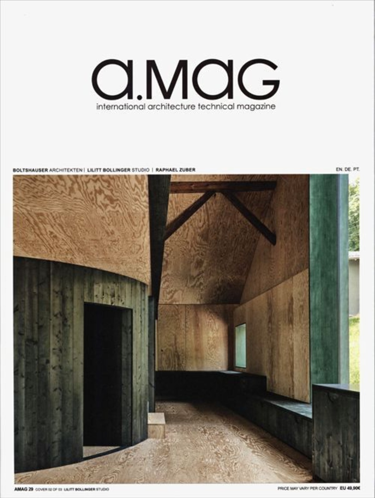 A.Mag 29: Boltshauser | Lilitt Bollinger | Raphael Zuber | つばさ洋書