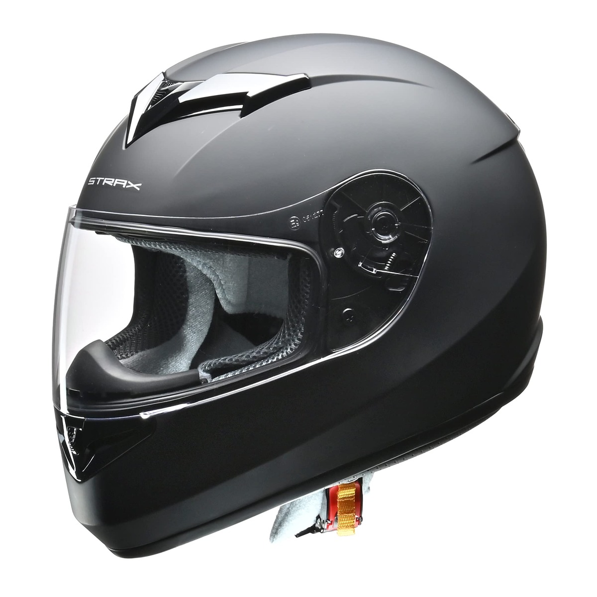 リード工業(LEAD) バイクヘルメット フルフェイス STRAX マットブラック Lサイズ 59-60cm未満 SF-12 | vvv Cat*