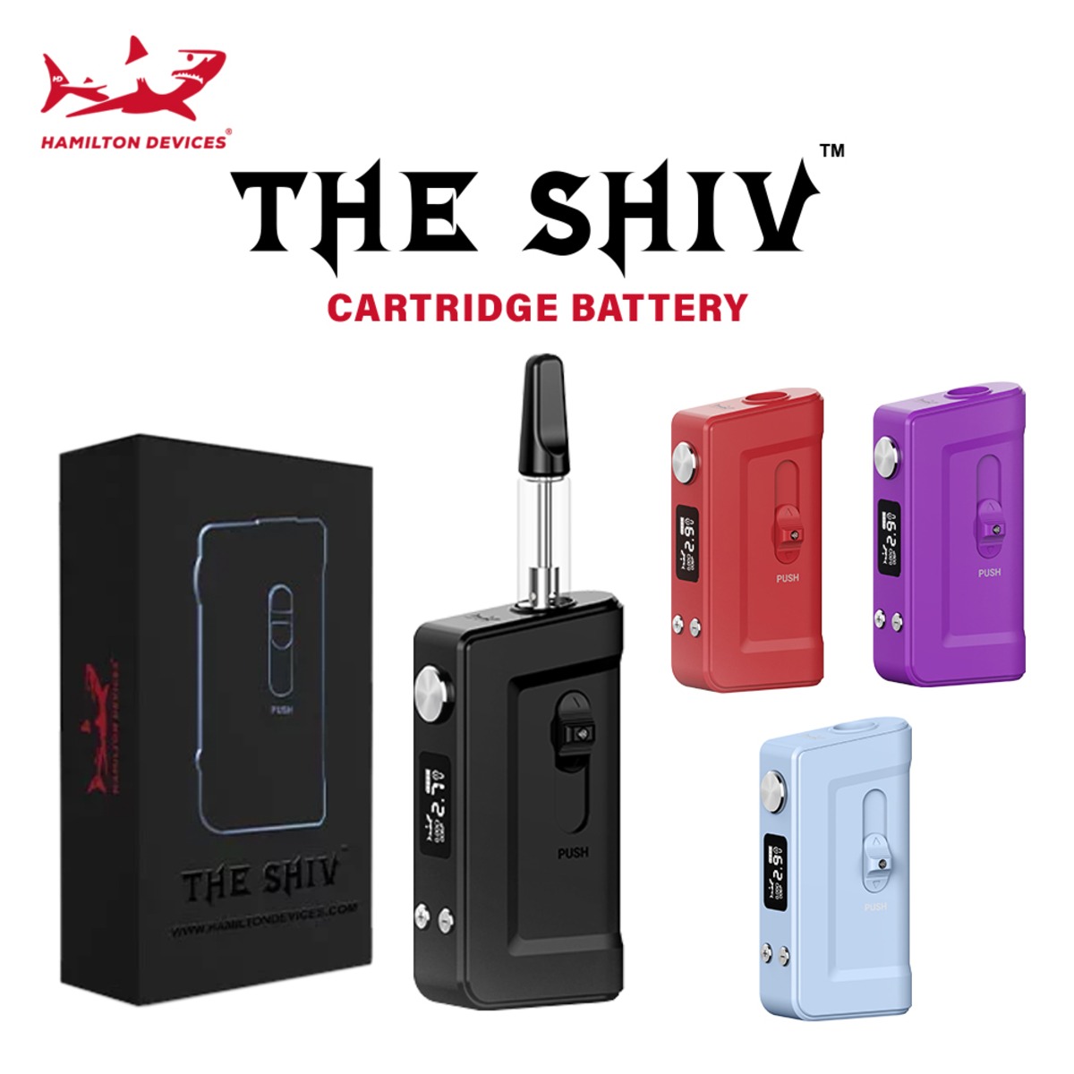 【THE SHIV/シブ】カートリッジバッテリー | HAMILTON DEVICES JAPAN