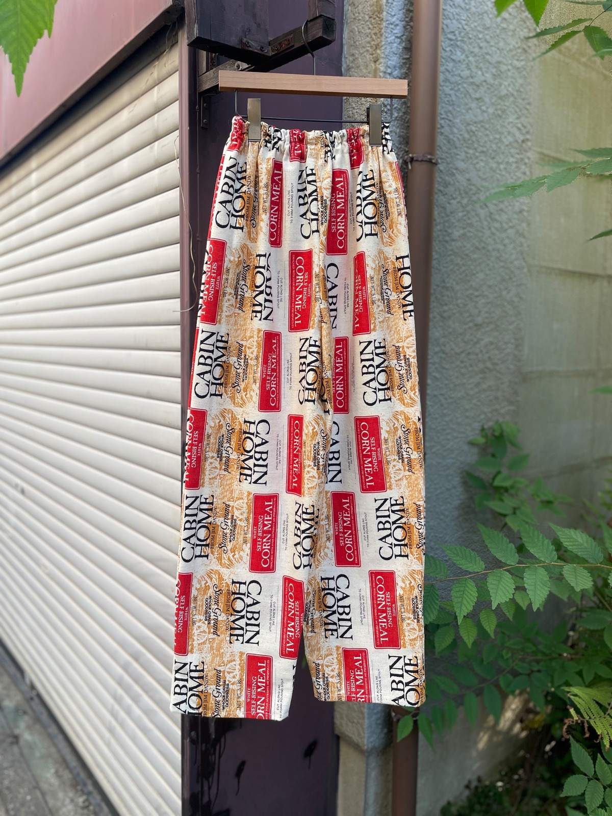 vintage fabric pants【718】 | LIBRA vintage & used clothing