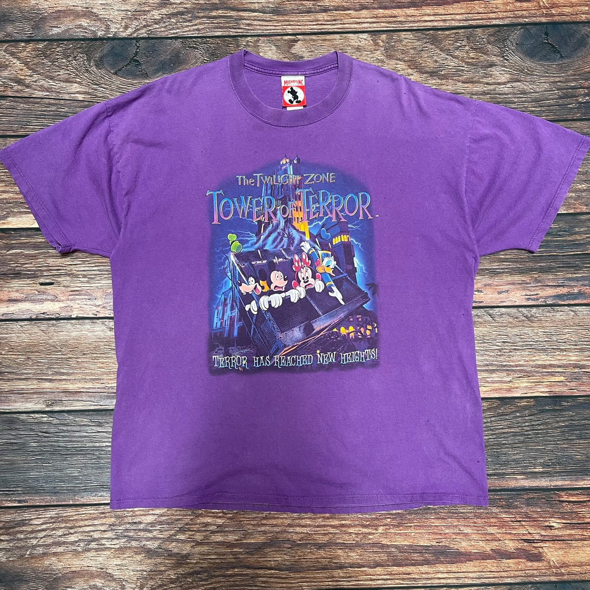 90‘s USA製 タワー・オブ・テラー ディズニーTシャツ | 古着屋DIGDIG