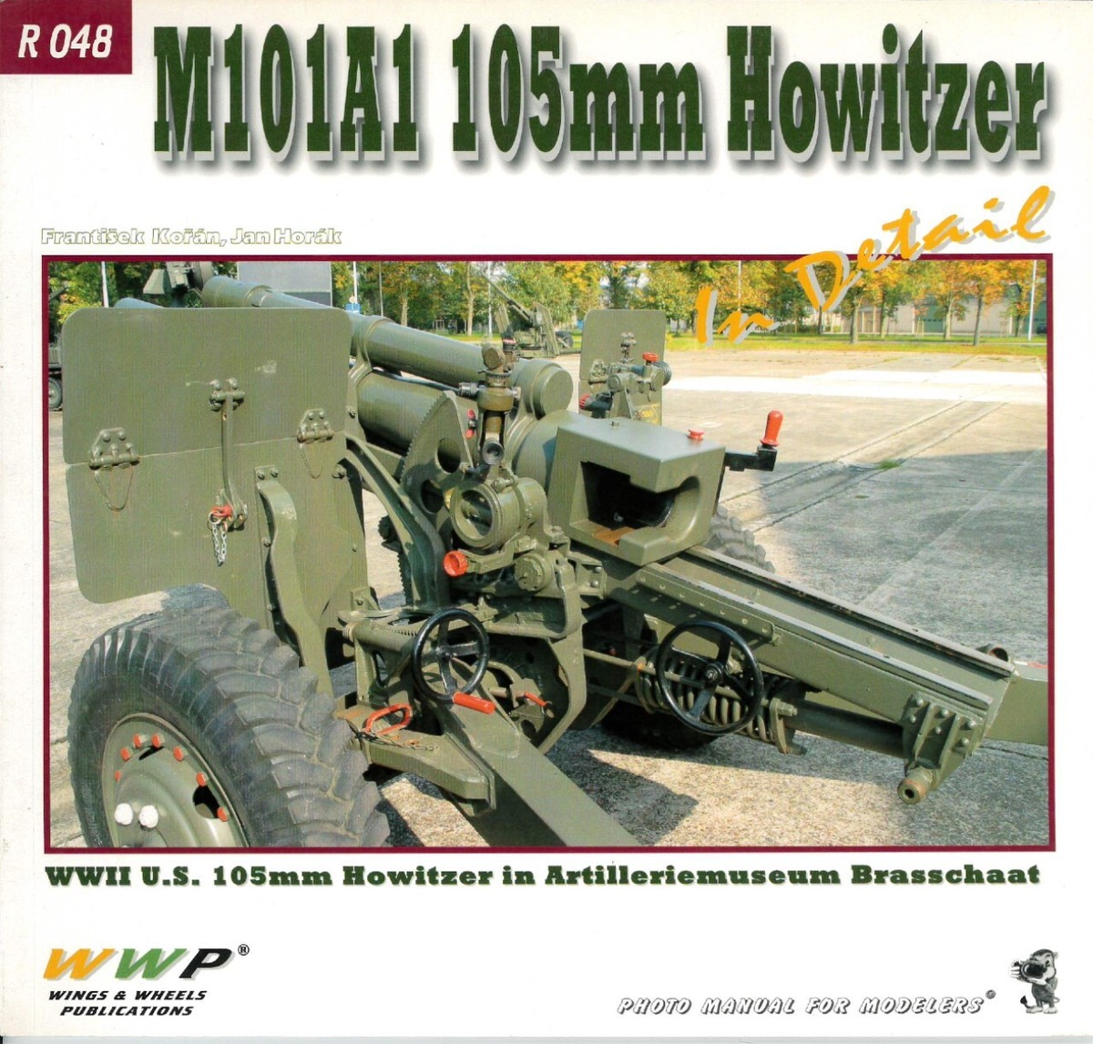 R048: M101A1 105mm Howitzer in Detail WWII U.S. 105mm Howitzer in ...